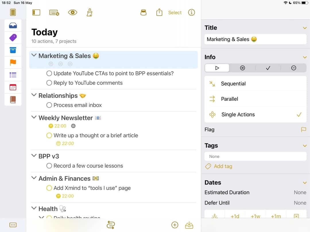 Differences between omnifocus pro - Dercoder